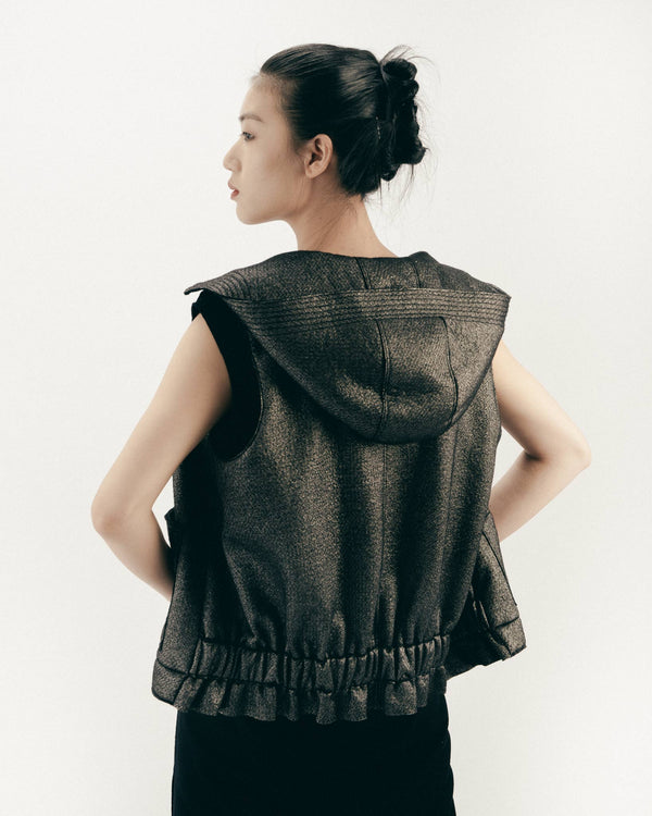 銀黑連帽外套 – UUIN